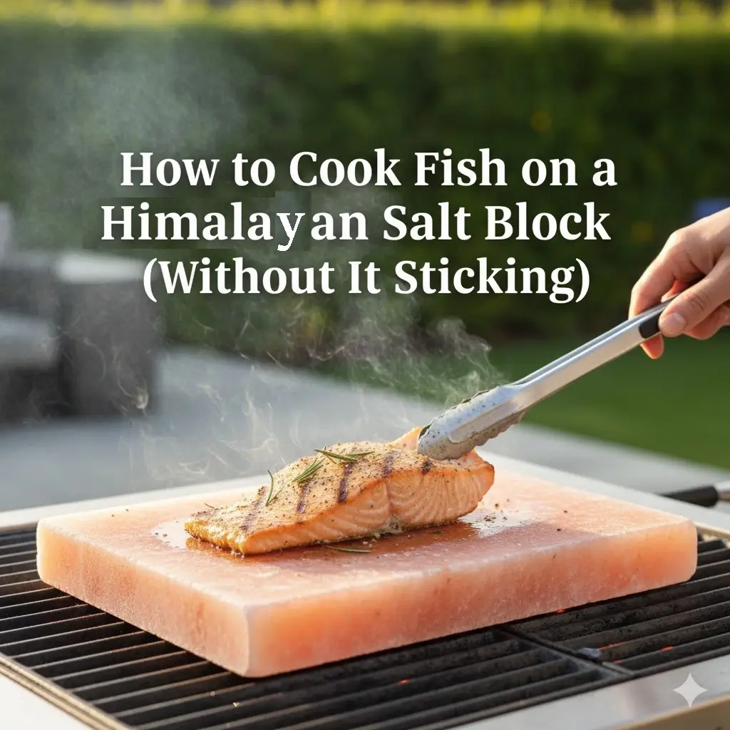 How to Cook Fish on a Himalayan Salt Block (Without It Sticking)